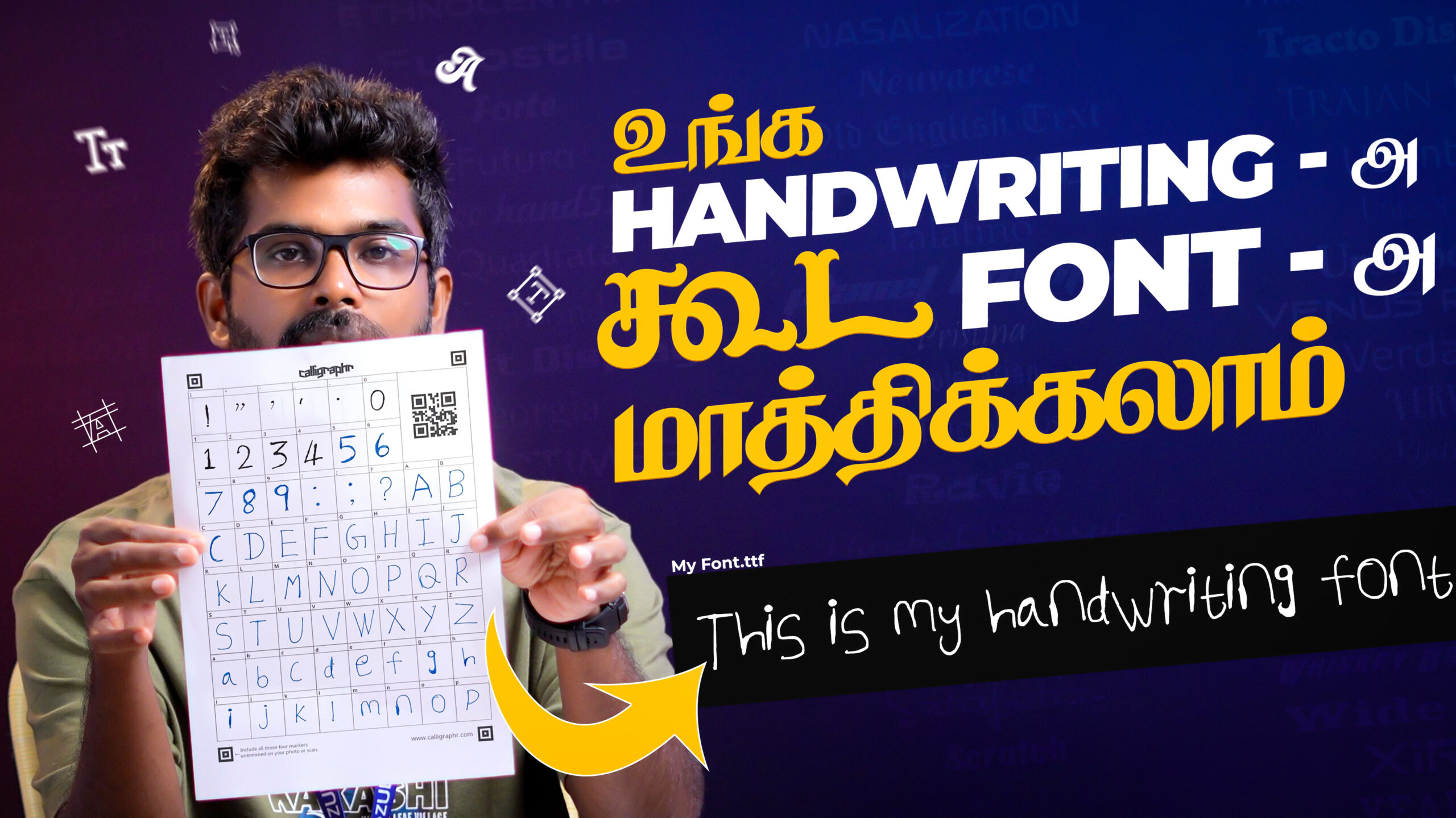 Turn your Handwriting into a Font! | Calligraphr - INFOZUB Digital Academy